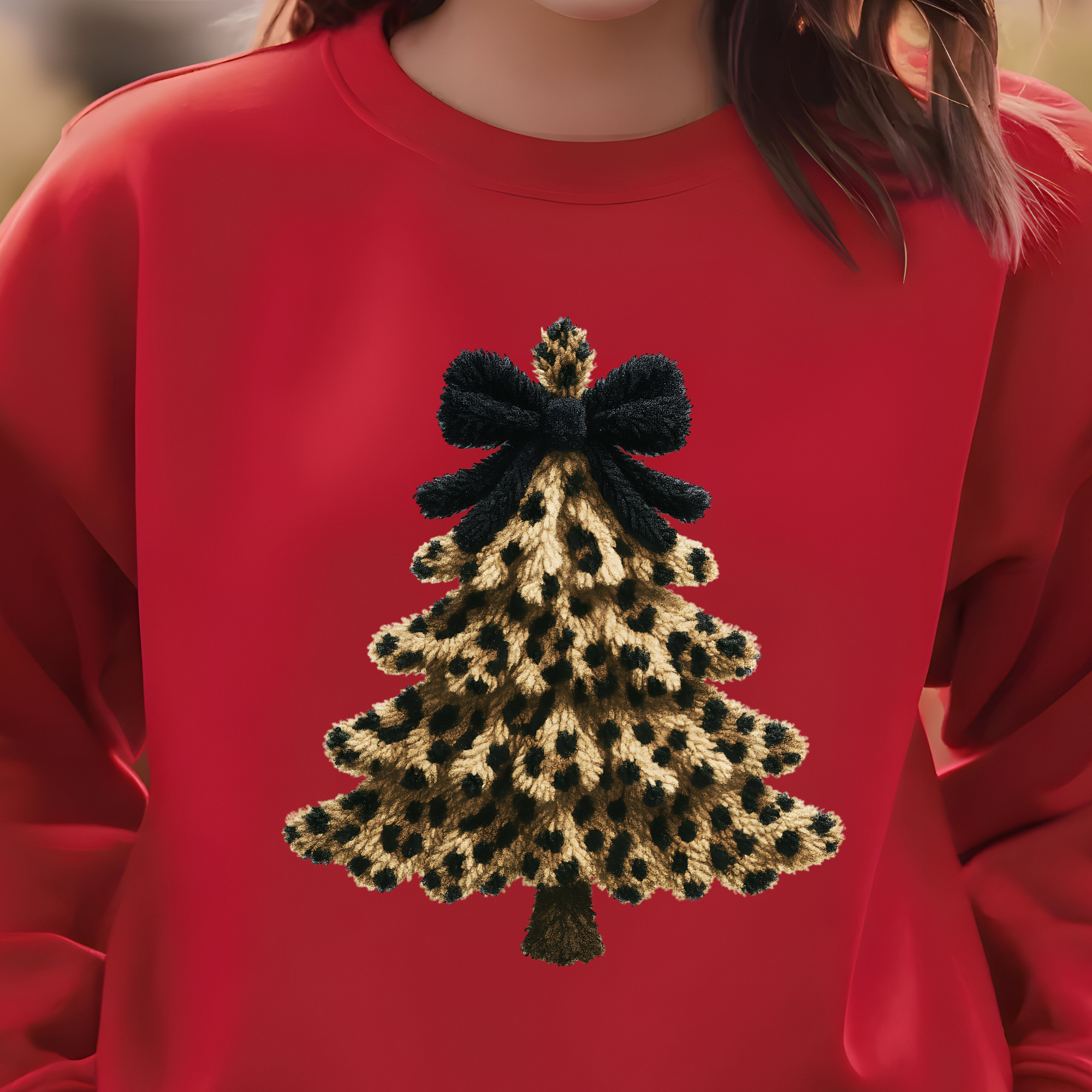 Yarn Leopard Tree - B6 – Transfers-N-More